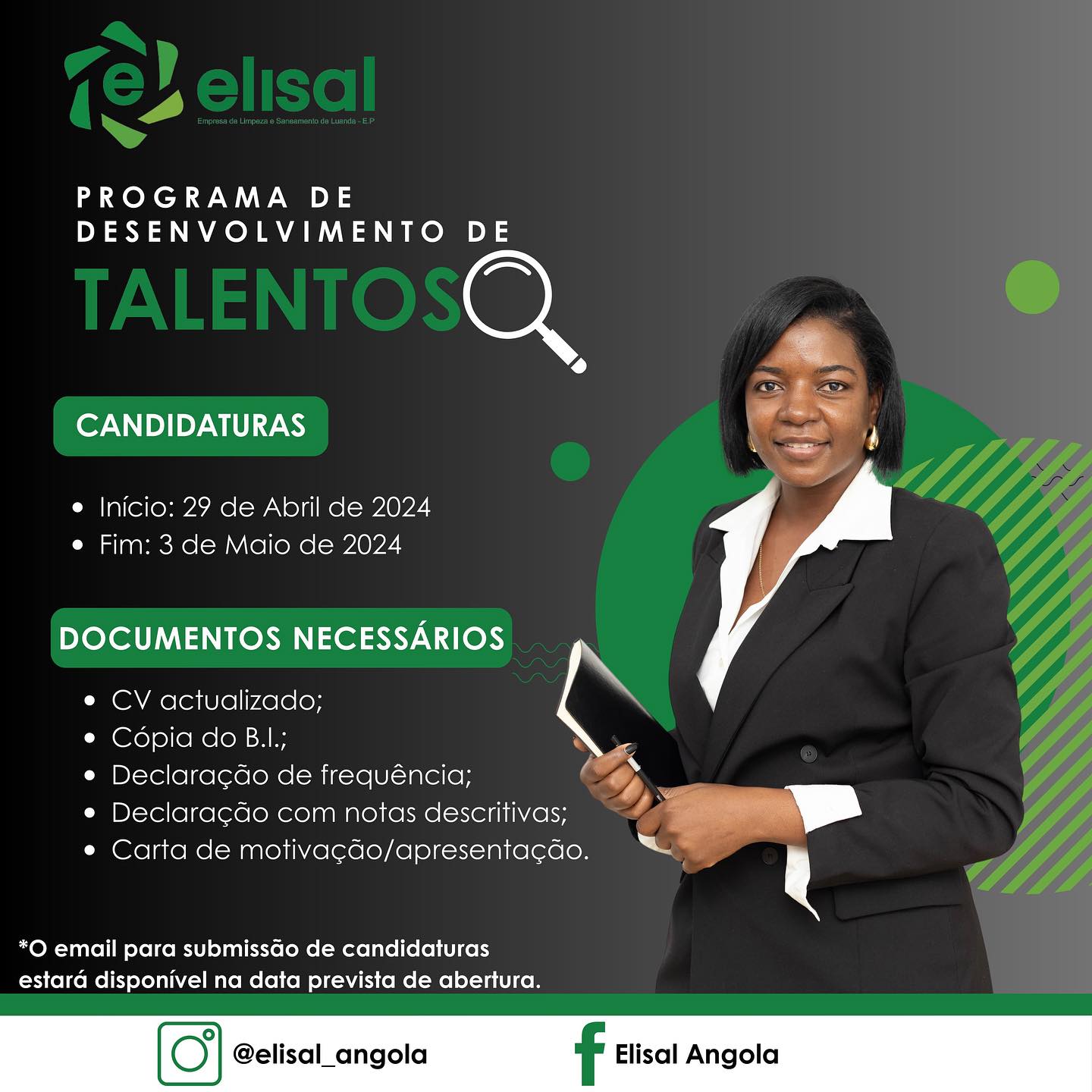 Programa de Desenvolvimento de Talentos – ELISAL – Website Oficial